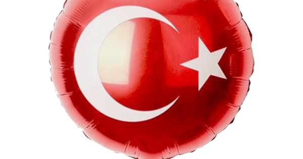 Toptan Türk Bayrak Folyo Balon - toptansus.com