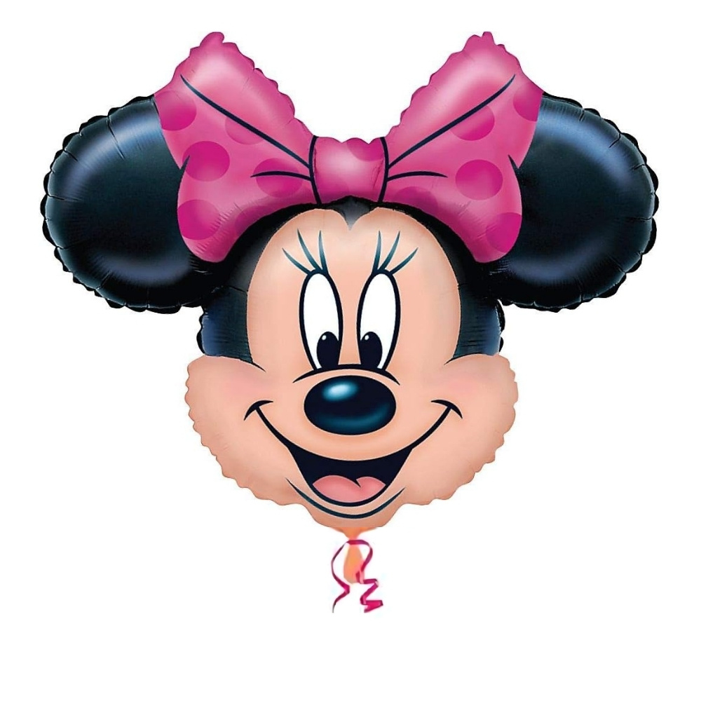 Toptan Minnie Mouse Büyük Kulak Folyo Balon - toptansus.com